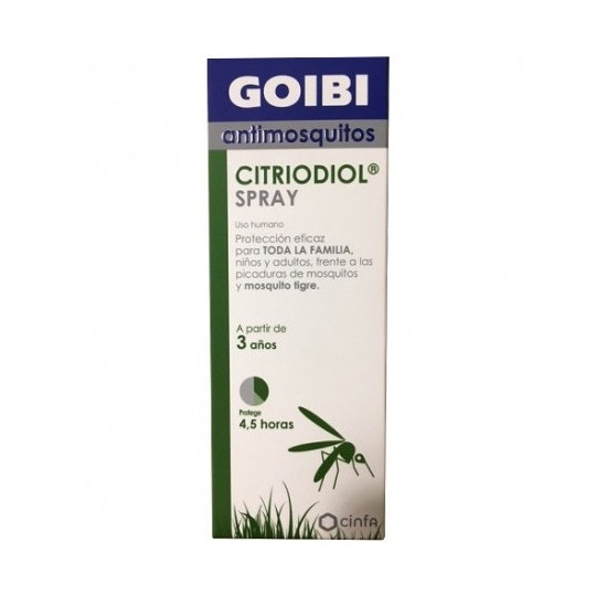 Comprar goibi antimosquitos citriodiol spray, 100 ml. a precio online
